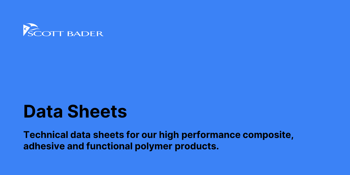 Data Sheets | Scott Bader
