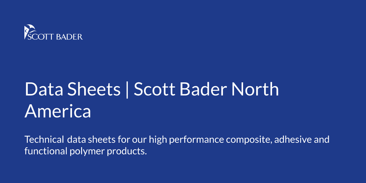 Data Sheets | Scott Bader North America